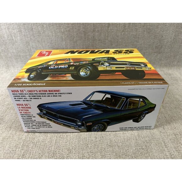 Amt | Toys | Amt 972 Chevy Nova Ss Pro Stocker Model Kit Drag Car The ...